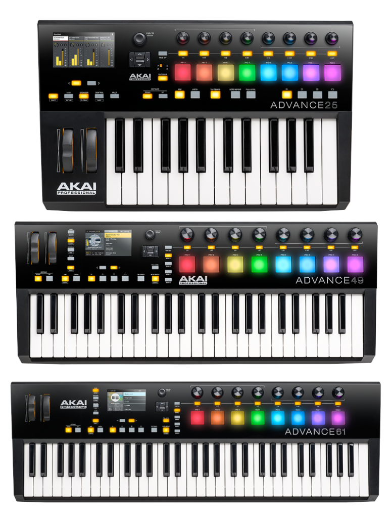 AKAI Professional stellt „ADVANCE KEYBOARD” Serie vor – www.digital ...